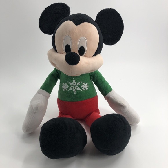 Disney | Toys | Disney Classics Mickey Mouse Christmas Holiday Plush ...